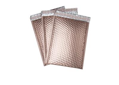 China encarregados do envio da correspondência metálicos autoadesivos Rose Gold Envelope da bolha 4x6 à venda
