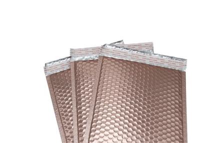 China Umidade - saco de Rose Gold Metallic Bubble Mailer da prova para joias à venda