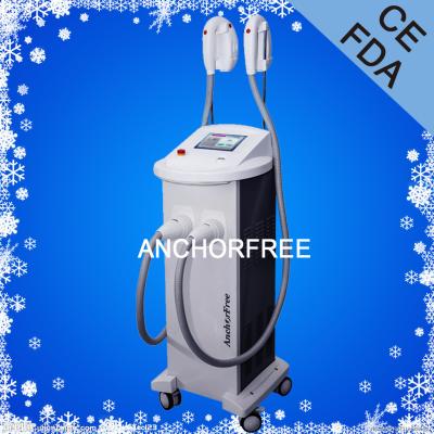 China Professional E - Light IPL+RF , Multi Language Wrinkle Remover Equipment CE Approved for sale