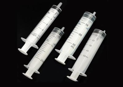 China Plastic Medical Disposable Injection Syringe Without Needles 3ml 5ml 10ml 60ml for sale