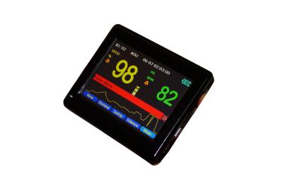 China Desktop Rechargeable Finger Pulse Oximeter Oxygen Saturation Finger Monitor for sale