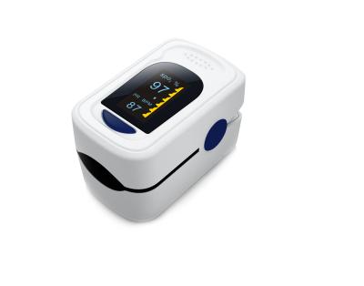 China White color Light Weight Blood Oxygen Saturation Monitor SpO2 Finger Monitor CE Approval for sale