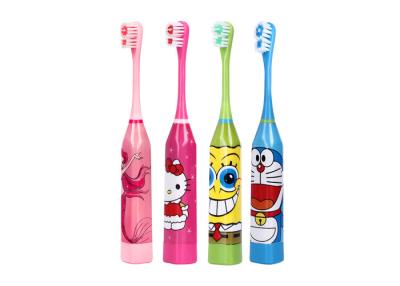 China Cartoon Pattern Child Rechargeable Electric Toothbrush Waterproof Rotating for sale