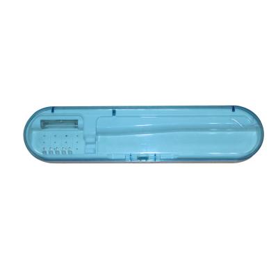 China Tiny Family Travel Toothbrush Set Energy Saving Toothbrush Storage Case UV Sterilizer for sale