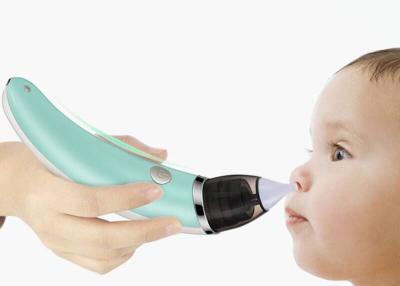 China Food Grade Silicone Automatic Baby Nasal Aspirator 2 Sizes of Silicone Tips Nose Cleaner for sale
