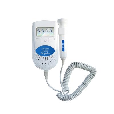 China Home Portable Baby Heartbeat Doppler Heart Monitor DC 3.0 V Continuous Wave for sale