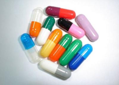 China Bulk Package Varied Color Options Gelatin Empty Capsules 0 Vacant Capsules for sale