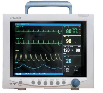 China Touch Screen 12.1 inches TFT LCD Cardiac Monitor CMS7000 Plus with 6 parameters for ICU for sale