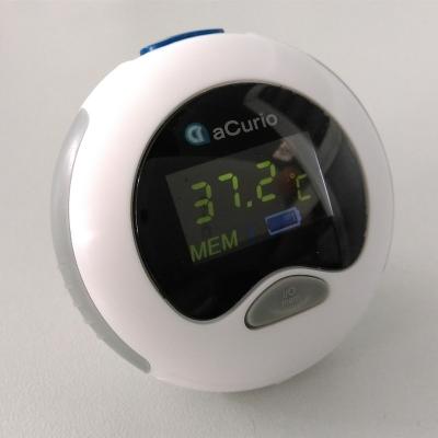 China Adults Children Mini ear thermometer With Color LCD Display Battery Powered for sale