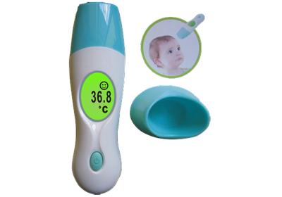China 3 Color 4 In 1 Infrared Digital Ear Thermometer With Three Color Backlight for sale