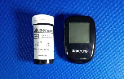 China ROHS Diabetic Blood Sugar Measuring Device , 60 Results 5 Seconds Measuring Time for sale