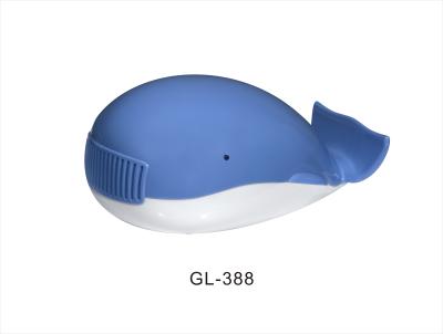 China ABS Portable Compressor Nebulizer Equipment Car Air Purifier Ionizer Gold Fish Design for sale