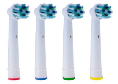 China EB- 50A Oral B Electric Toothbrush Replacement Brushes Soft Bristles Cross Action 4pcs Per Pack with Blister Package for sale