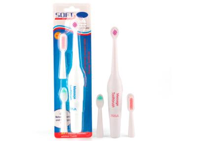 China Children'S Battery Operated Toothbrush Whitening Cleaner Teeth With 3 Brush Heads for sale