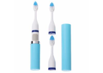 China 3 Heads Battery Operated Vibration Sonic Toothbrush Oral Care Deep Cleaning AAA Battery for sale