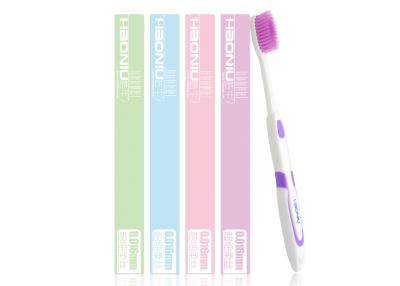 China Natural Soft Bamboo Charcoal Oral B Travel Toothbrush 100% Biodegradable 4 Pcs/lot for sale