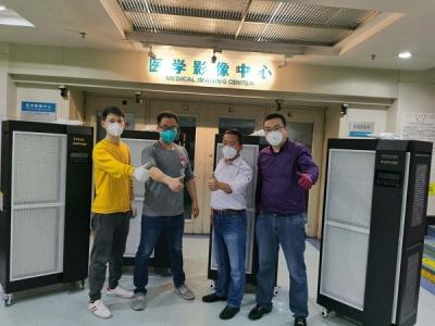 Cina Disinfezione del filtro dalla macchina 5000M3/H di disinfezione dell'aria di Ekeair UV in vendita