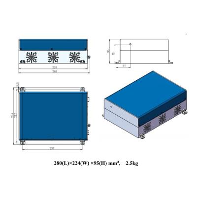 Cina 1550nm 1064nm 1 - progettazione modulare dell'OEM dei laser a fibra a singola frequenza 1000W in vendita