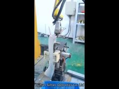 3d arc cutting and hole cutting of metal special-shaped pipe fittings