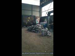 3d arc cutting and hole cutting of metal special-shaped pipe fittings