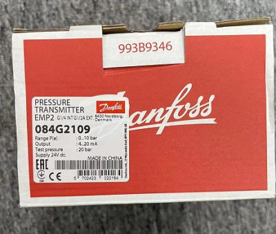 중국 Danfoss Pressure switch, KP1 060-110191 Regulation range [bar] Pe: -0.20 - 7.50 판매용
