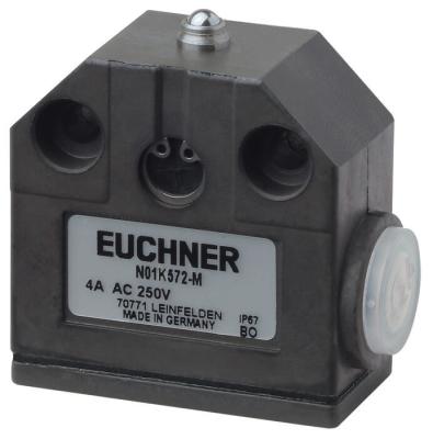 Euchner N1AR502SVM5-M (ORDER NO. 087488) Precision single limit switch N1A, roller plunger, plug connector M12