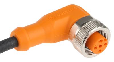 China IFM Female cordset EVC006 ADOAH040MSS0010H04 Connector: 1 x M12, angled | part no:  EVC006 for sale