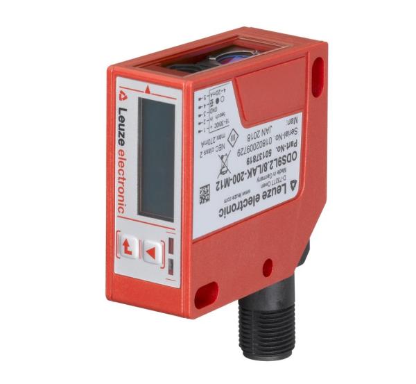 LEUZE ODS9L2.8/LAK-100-M12 Scanner de Segurança a Laser. 100° Detecção de Ângulo Largo para Armas Robóticas e Linhas de Montagem Automáticas. IP67 Tipo 3 SIL1.