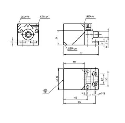 China Pepperl+Fuchs NBB20-L2-E2-C-V1 Inductive Proximity Sensor  20mm Detection IP67 Rated -25°C to +70°C For Industrial Automation Machinery Control & Non-Contact Metal Detection for sale