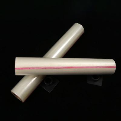 China Heavy Gauge High Tack Cold Lamination Film Without Lin Pressure Sensitive Self Adhesive Film Roll for Advertising Materials for sale