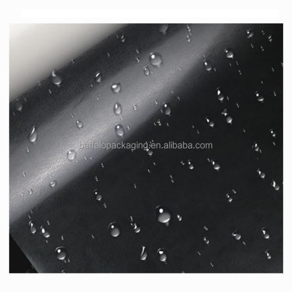 Quality Economy 18 Micron No Adhesive Leather Texture Embossing BOPP Thermal Lamination Film for High End Paper Bags Boxes Photo Albums for sale