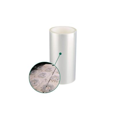 China High Clarity Printable Self Adhesive PET Protection Film for LCD Glass Touch Panel Silicone Parts and Monitor for sale