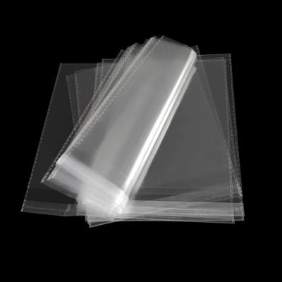 China Width 26cm Ready-to-ship and Custom Clear Resealable Self Adhesive Bag Plastic Cellophane Bags Packing Clothing Cello Bags for sale