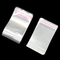 Quality Width 10cm Transparent Cellophane Clear Polybag Opp Plastic Self Adhesive Clear for sale