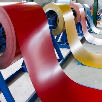 China Ral Kleur dakband Dx51d/SGCC /SPCC Voorgeverfde gegalvaniseerde staalband PPGI /PPGL band Te koop