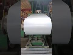 0.12~1.5mm SPCC SGCC Dx51d GI PPGI Coil de aço galvanizado pré-pintado