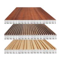 China Fireproof Waterproof Solid Wood Composite Aluminum Honeycomb Panel for Hotel Decoration for sale