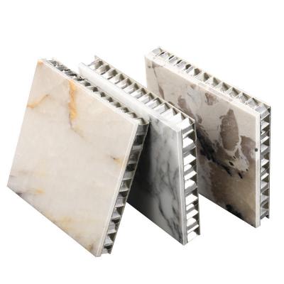 China UV Resistant Honeycomb Panel Rock Wool School Ceiling Aluminum Honeycomb Core Panels for sale