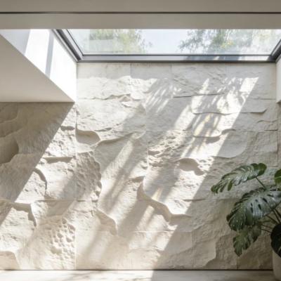 China PU Stone Stone Curtain Wall Waterproof Lightweight Wall Panel For Commercial for sale