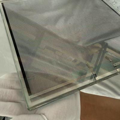 China 45W Photovoltaic Curtain Wall 40% Transparent CdTe BIPV Low E Insulated Glass Panels 1200x600mm for sale
