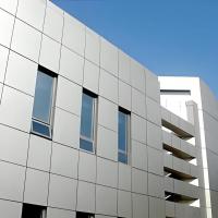 China 4mm PVDF Coated Aluminum Composite Panel B1 Fireproof ACP Cladding for sale