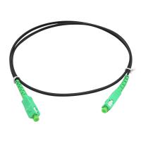 China SC APC to SC APC Simplex OS2 Single Mode Fiber Optic Patch Cable for sale