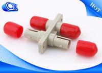 China Duplex Plastic Optical Fiber Adapter For Network for sale