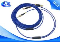China Duplex Multimode Fiber Optic Patch Cable with Telcordia GR-326-CORE for sale
