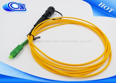 Cina 3.0mm monomodali 2 misurano/Sc del cavo a fibre ottiche/APC impermeabile/cavo di Ethernet a fibra ottica in vendita
