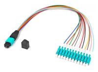 China Multimode And Single Mode Fiber MPO Harness Module Switching Fiber Optic Patch Cord for sale