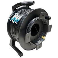 China 8 Core Outdoor Fiber Optic Cable / Singlemode Or Multimode Fiber Optic Cable for sale