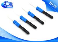 China IL<0.5dB Blue 0.9mm Optical Fiber Fast Connector Hot Melt Single Mode / Sc Type Fiber Optic Connector for sale