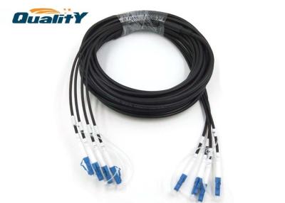 Cina Cavo a fibre ottiche corazzato all'aperto/100-150M LC/UPC per cavo tattico/a fibra ottica militare della toppa in vendita