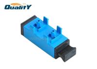 China SX SM Simplex Singlemode SC UPC plastic coupler Fiber Optic Adapter for sale